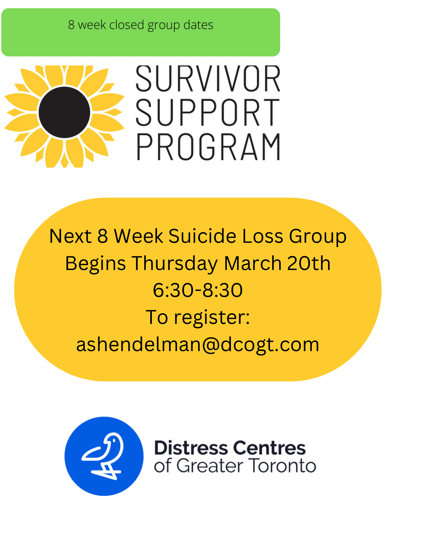 Survivors of Suicide and Homicide Loss - Distress Centres Of Greater ...